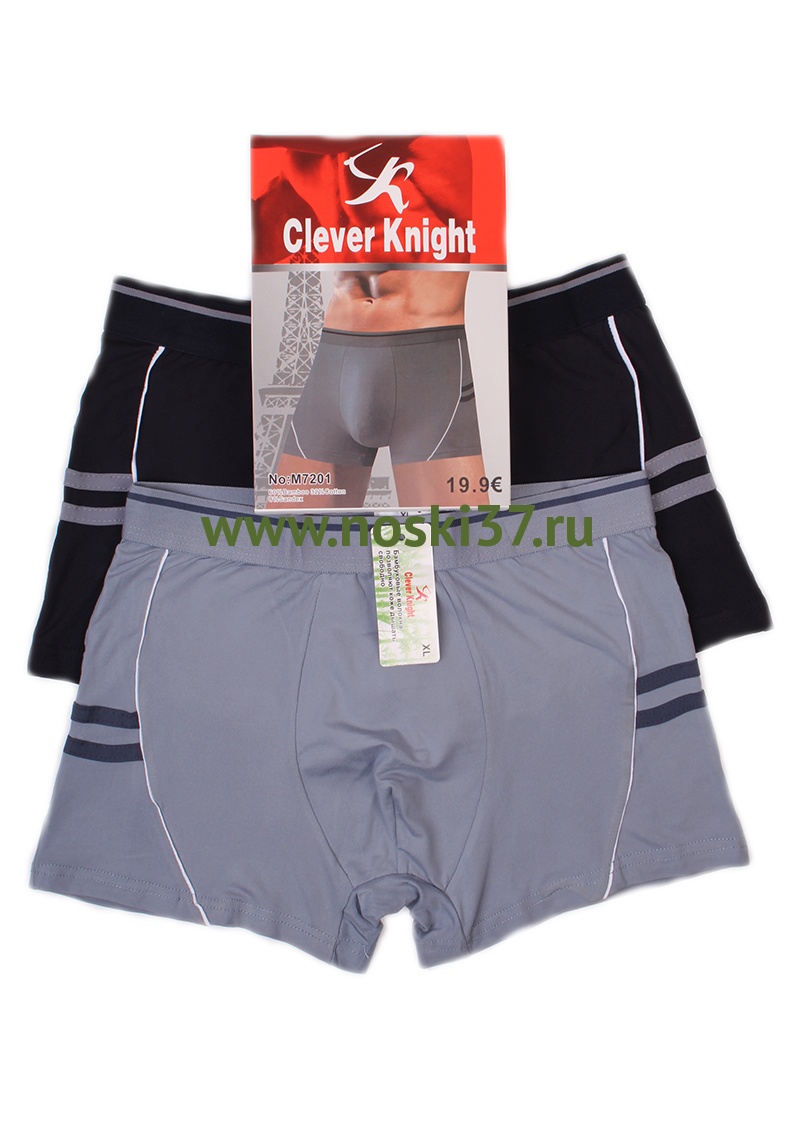 Трусы мужские "Clever Knight" № 613-M7201 Цвета в ассортименте оптом ...